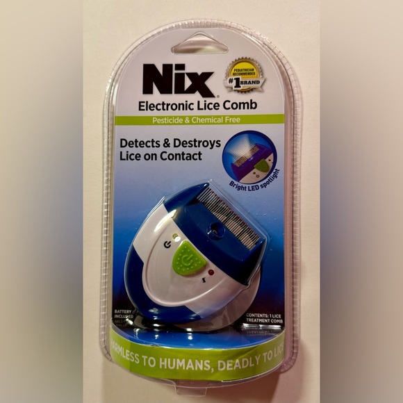 Nix | Hair | Nix Electronic Lice Comb Instantly Kills Lice Eggs And ...